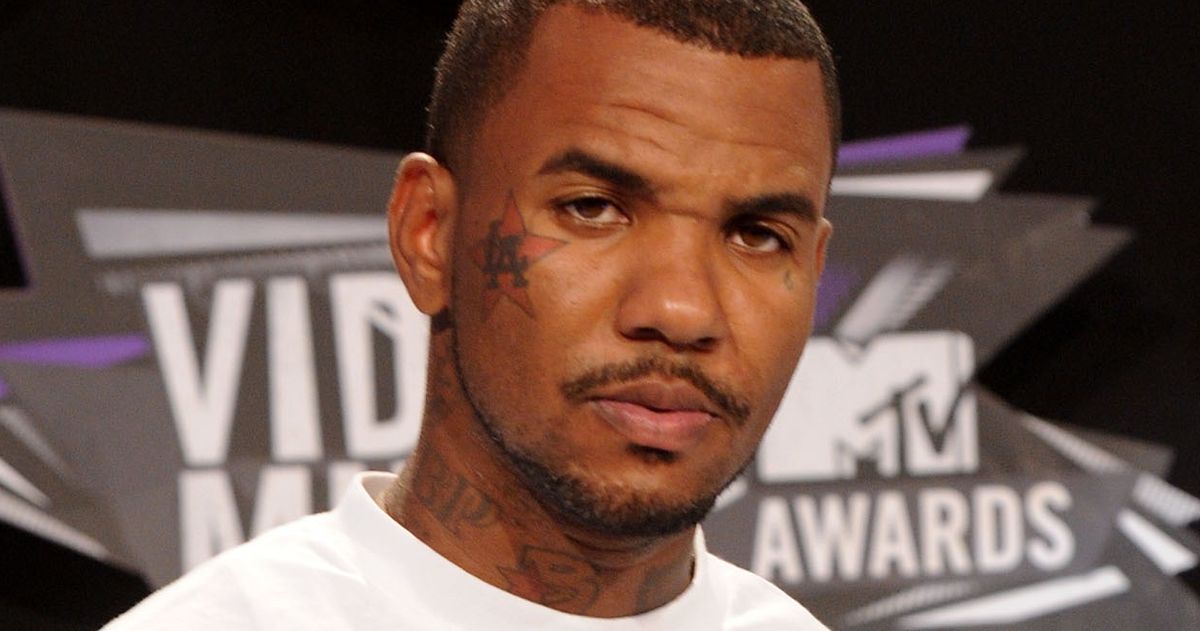 The Game Rapper Butterfly Tattoo
