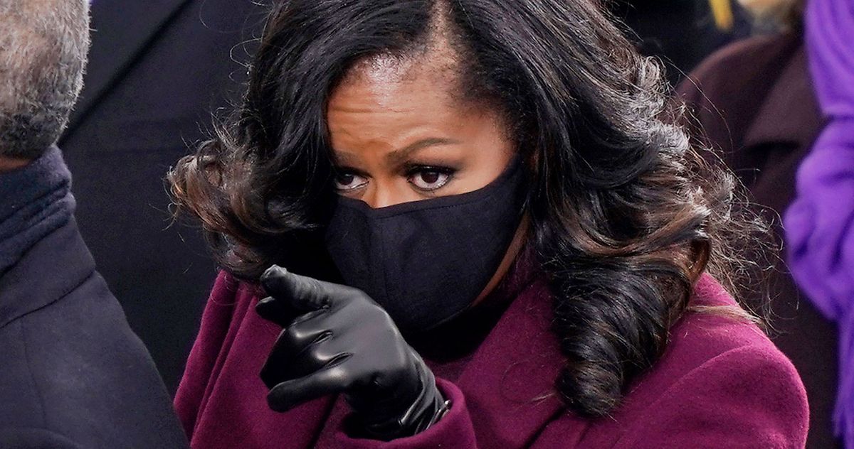 Michelle Obama Wore Fenty Beauty to the 2021 Inauguration