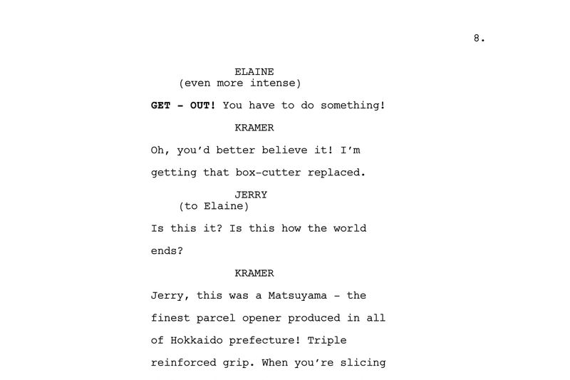 This ‘Seinfeld’ 9/11 Spec Script Is Insane and Incredible