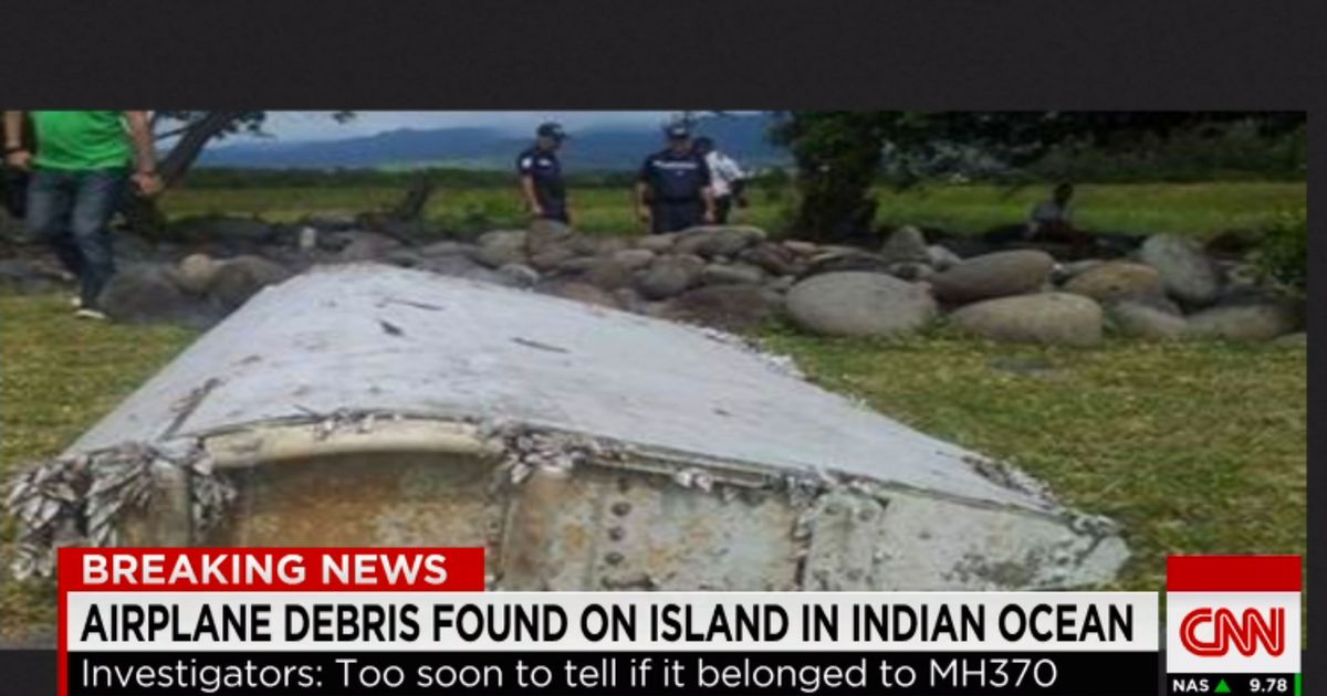 It’s Confirmed: That Airplane Debris Is Definitely From MH370