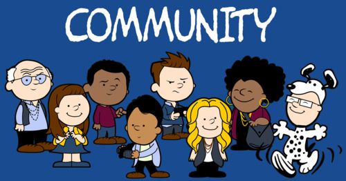 See the Cast of Community Drawn in the Style of Charles Schulz