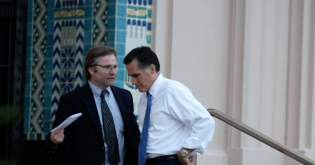 Today Is a Very Awkward Day for Romney Adviser Eric Fehrnstrom