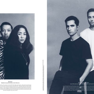 Proenza Schouler, Kenzo, and Valentino on Designing As Duos