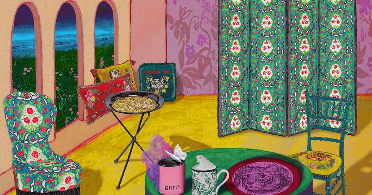 Gucci’s Announces Home Décor Line Via Instagram