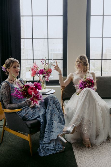 See Inside a Vibrant Wedding ‘For the Girls the Gays’