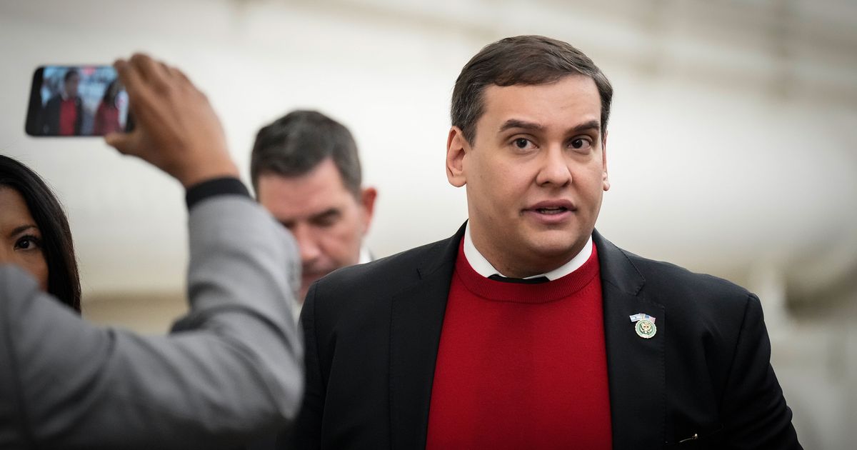 George Santos Can’t Stop Holding Babies in the House