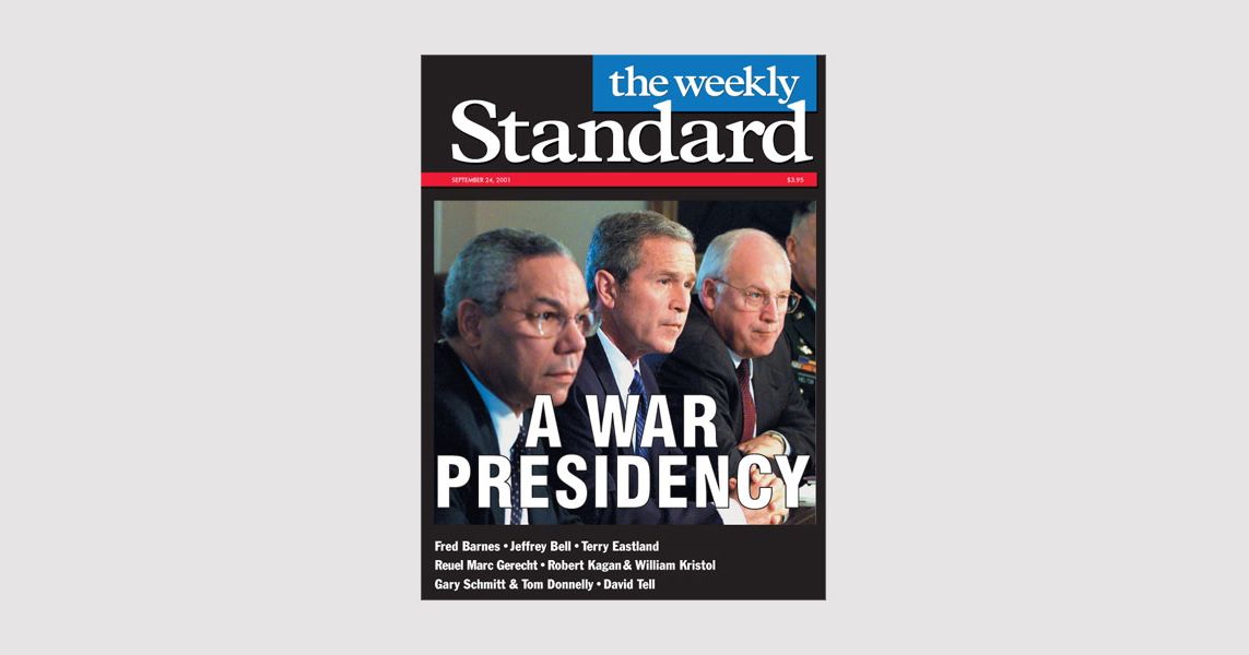 Weekly Standard Lived by the Partisan Sword — And Died by It