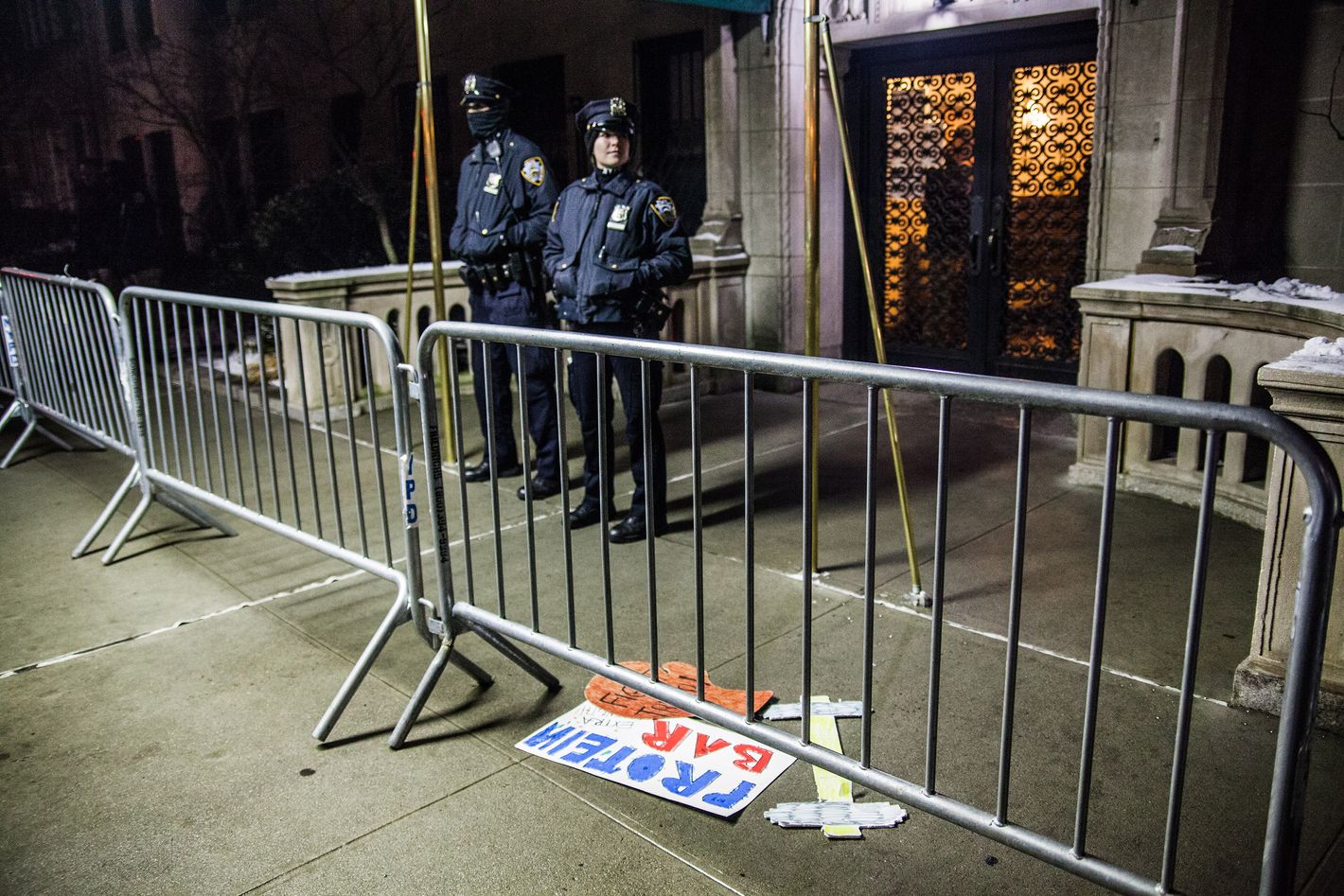 Photos: Thousands Protest Outside Schumer’s Brooklyn Home