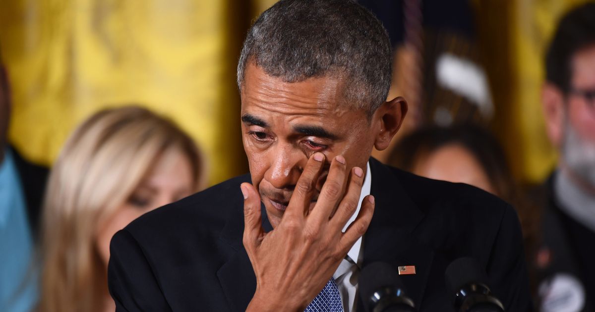 Obama Gets Emotional While Laying Out New Gun Policies