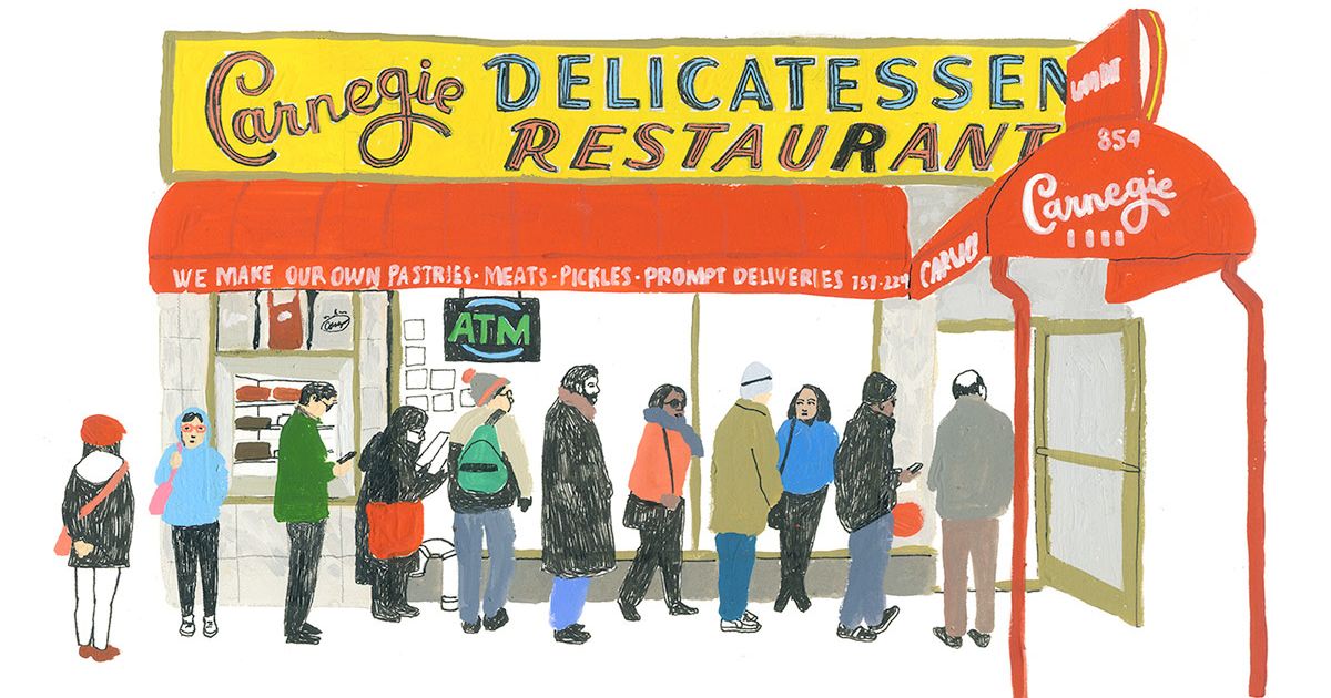 Inside Carnegie Deli the Night Before It Closed Forever