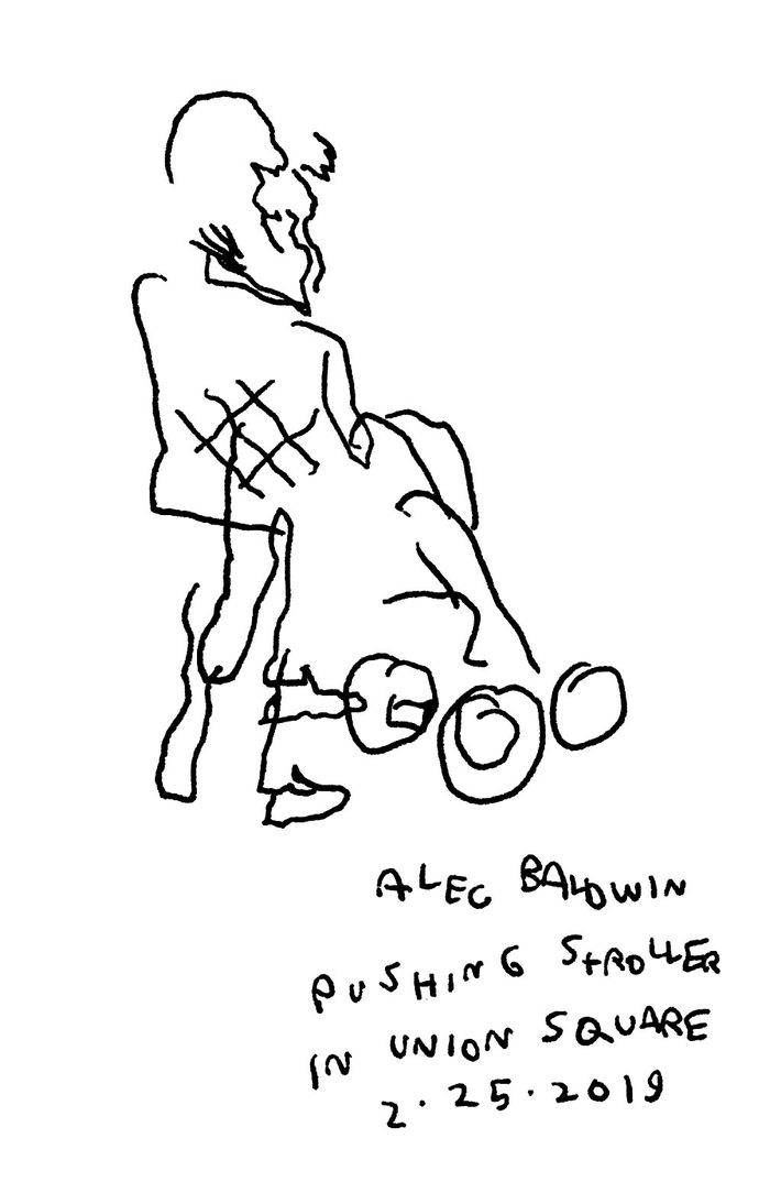 Gallery: Jason Polan’s ‘Every Person in New York’ Project