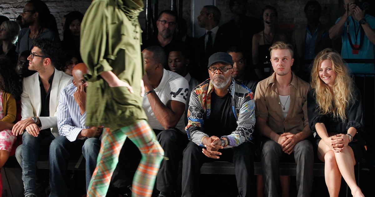 The Fug Girls: Samuel L. Jackson Swarmed by Impenetrable Crowd at Y-3