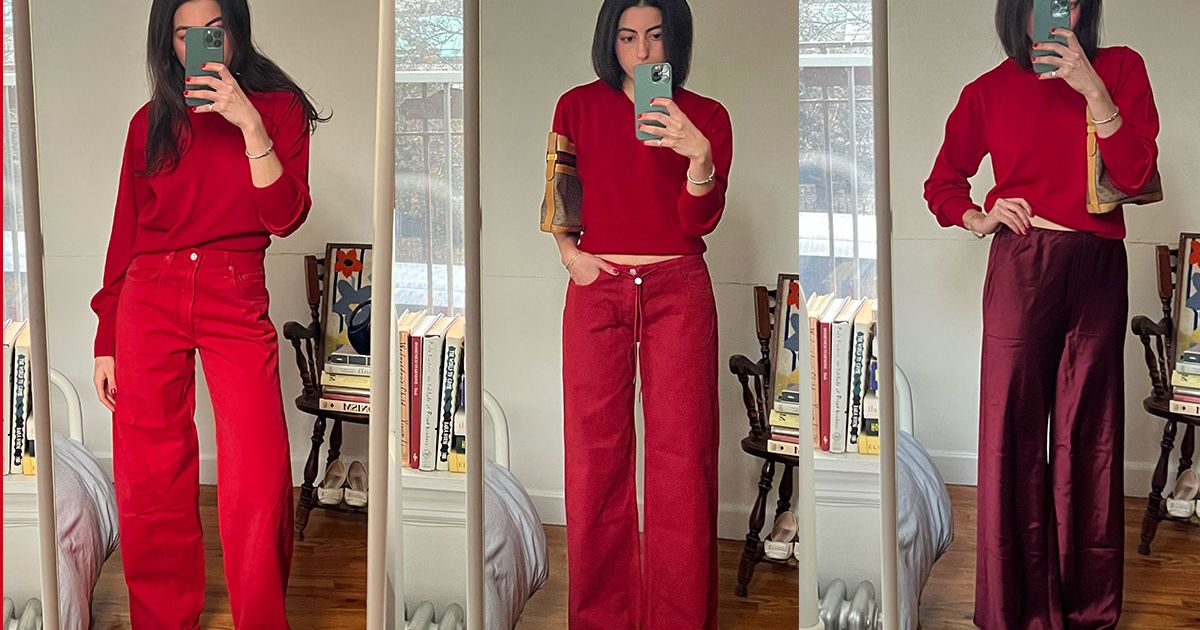 My Hunt for a Perfectly Red Pant | The Strategist