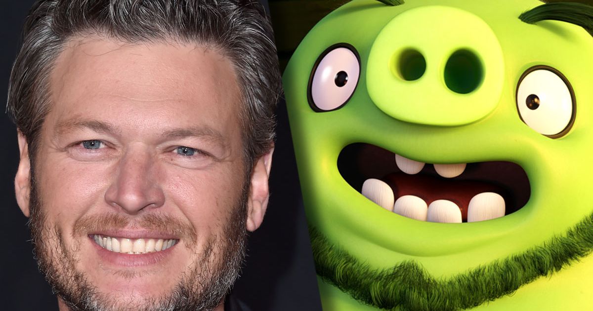Blake Shelton Is a Pig (in the Angry Birds Movie)