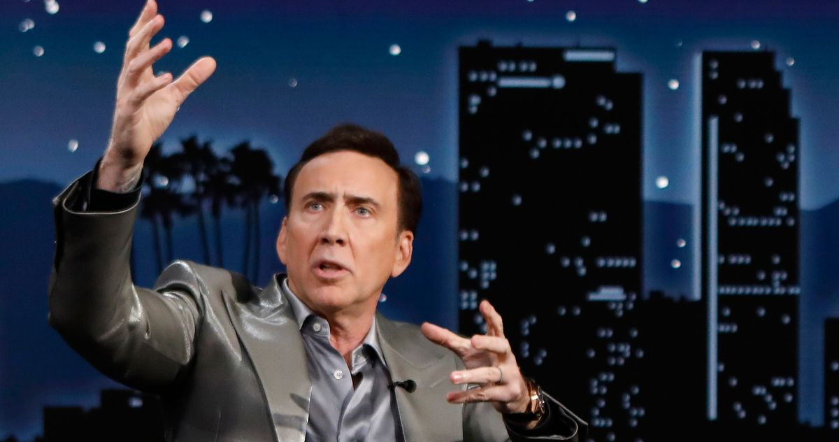 Nicolas Cage Confirms He Spent $80,000 On a Two-Headed Snake