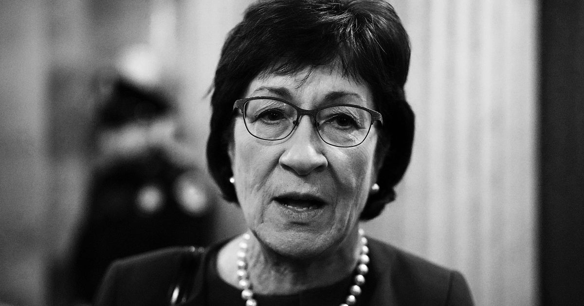 Sen. Susan Collins Uses Talking Stick During Shutdown Talks