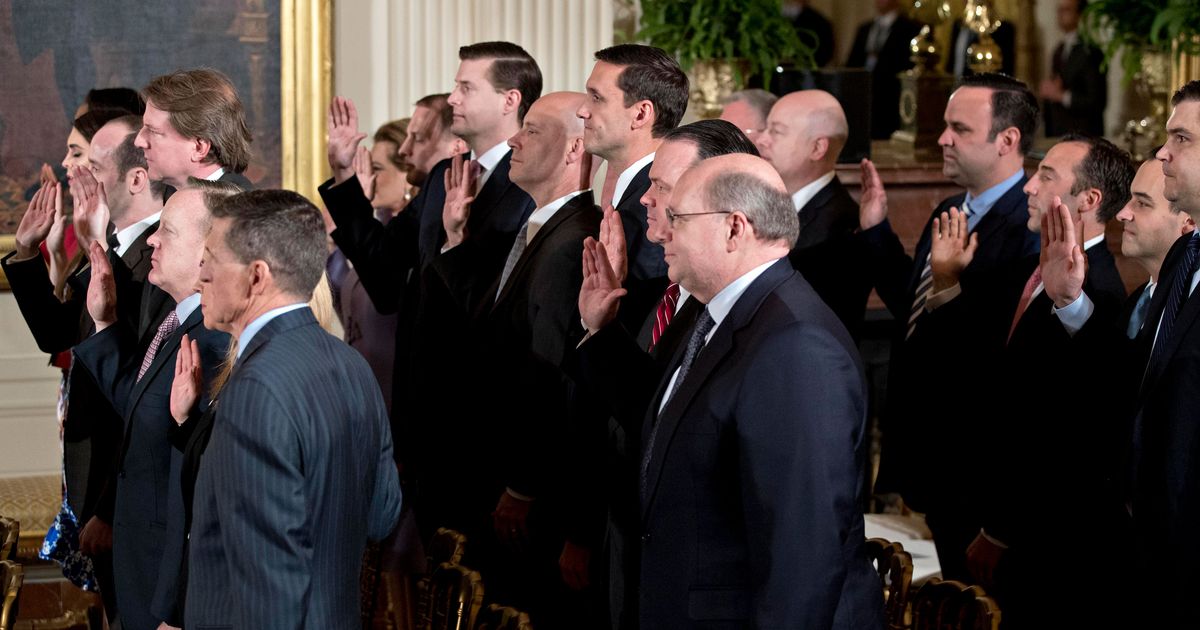 Trump Admin. Embraces Different Hairlines, Tie Colors