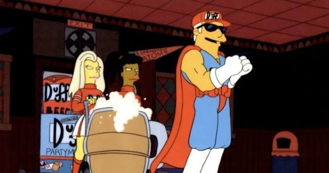 Mmm ... Real Duff Beer From The Simpsons