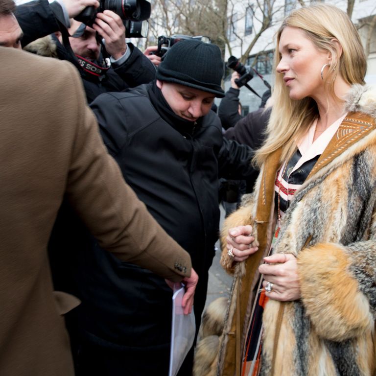 Scenes From Paris Men’s: Glittery Faces and Stapled Lips