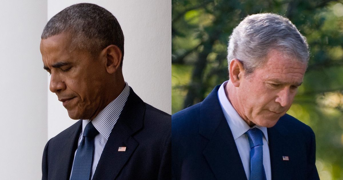 Obama’s Approval Rating Double W.’s 8 Years Ago