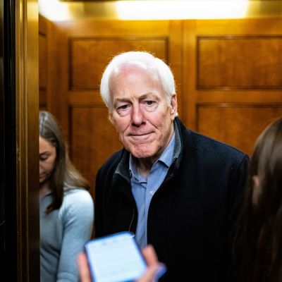 Looks Like Trump Is Throwing Cornyn to the Right-Wing Wolves