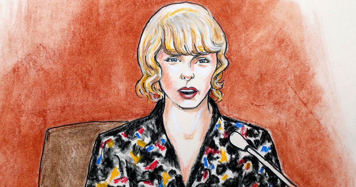 Taylor Swift Drawing Red