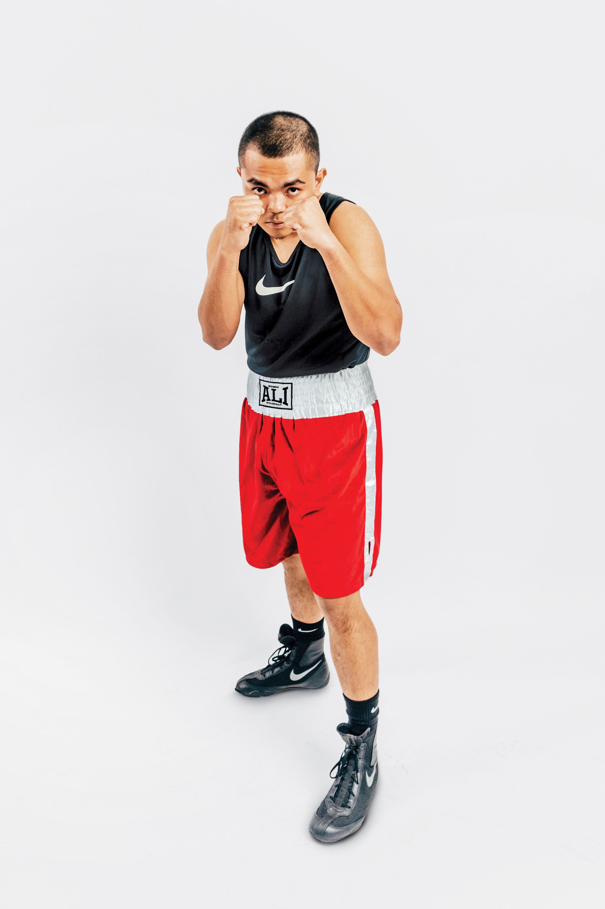 Photos: Amateur Boxers at Smoker Talk, an NYPD Boxing Match