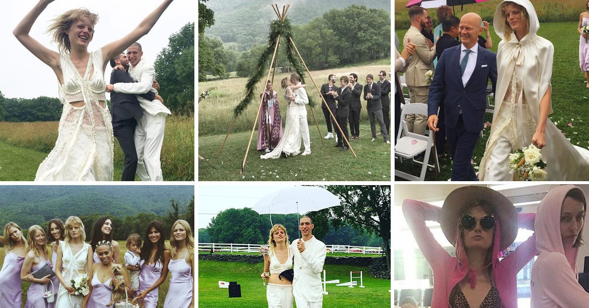 This Weekend’s Fashion Wedding Was Straight Out of Zoolander