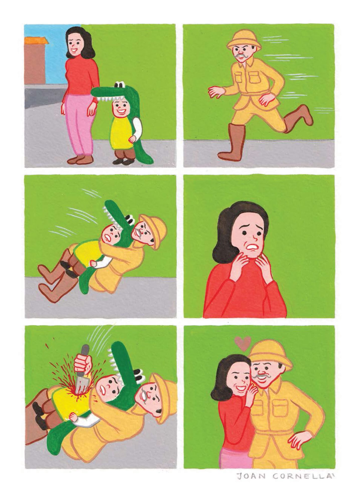 Joan Cornellà's Comic Zonzo Is a Disgusting Masterpiece