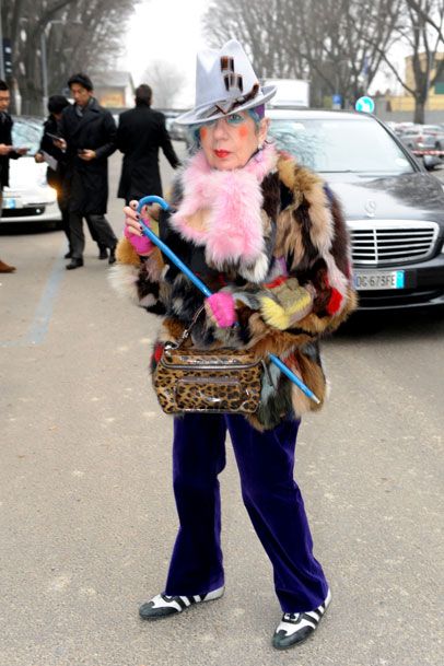 Slideshow: A Tribute to Anna Piaggi’s Inimitable Style