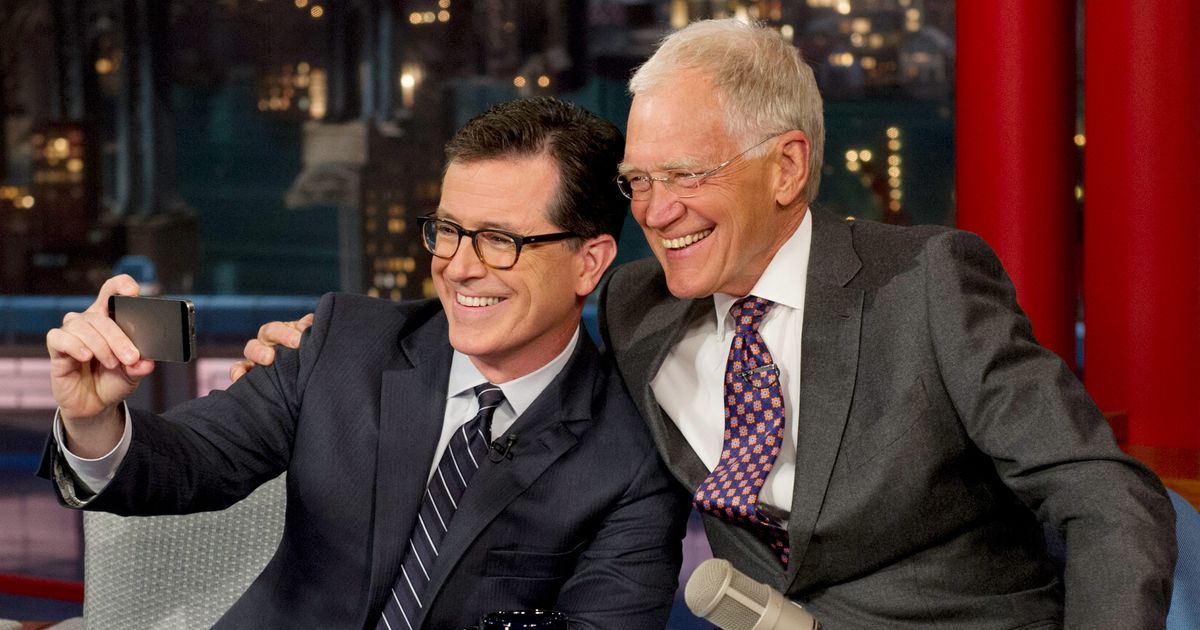 Stephen Colbert Gave Letterman The Perfect Christmas Gift