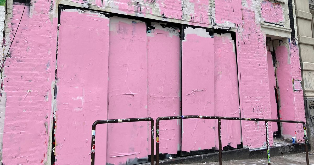 Angelina Jolie’s Atelier Is Covered in Pink Paint
