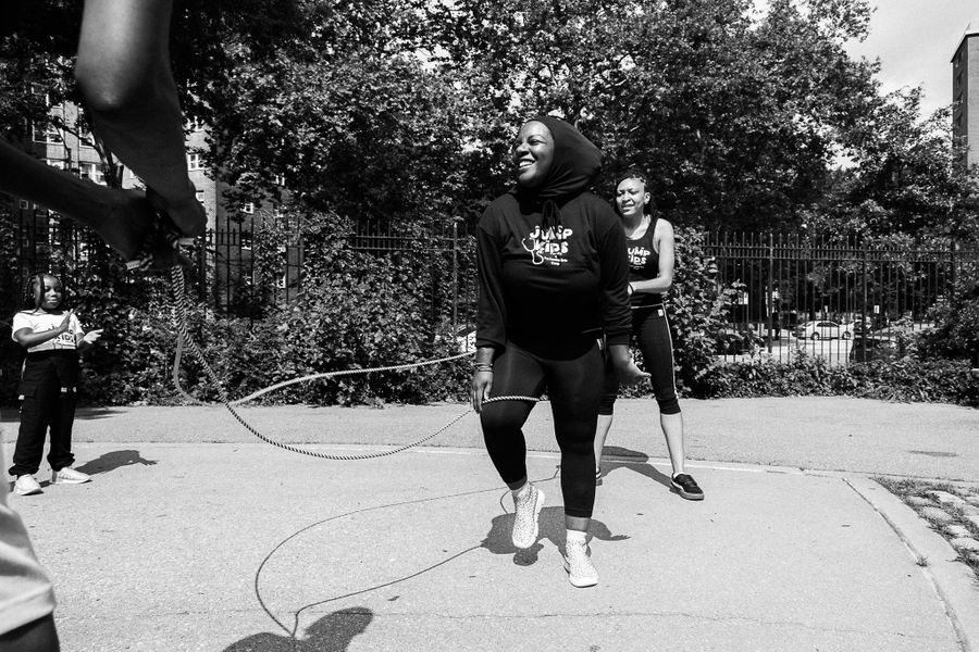 Photos: Double-Dutch Jumping for Justice in NYC