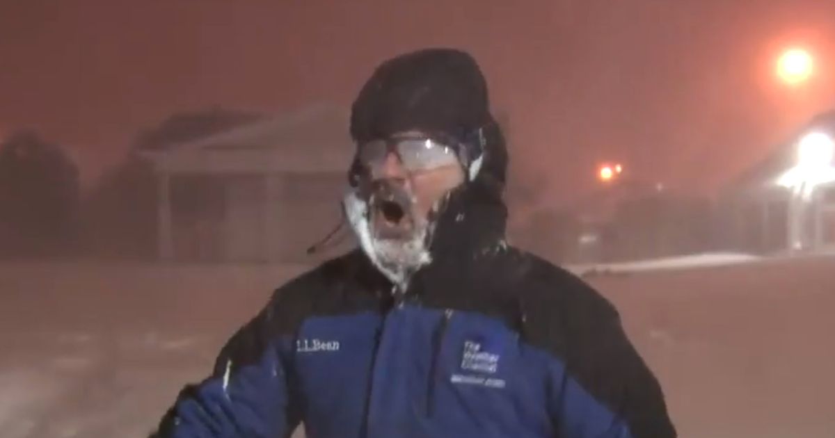 Thundersnow Makes Weather Channel Reporter Totally Lose It