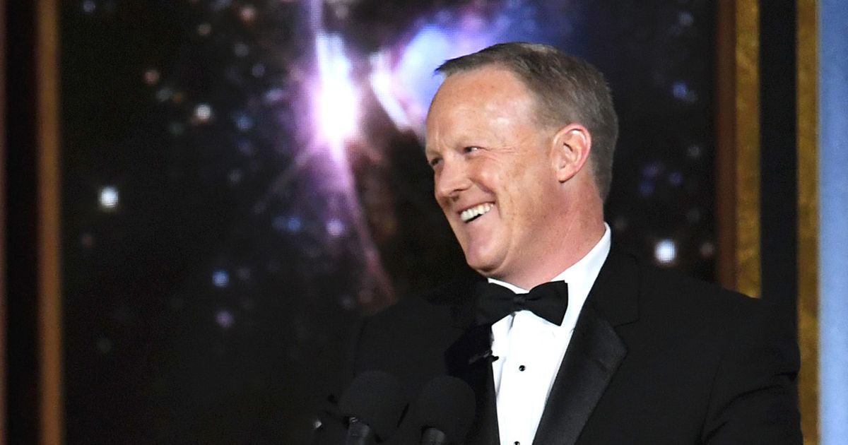 Sean Spicer Emmys Surprise Appearance