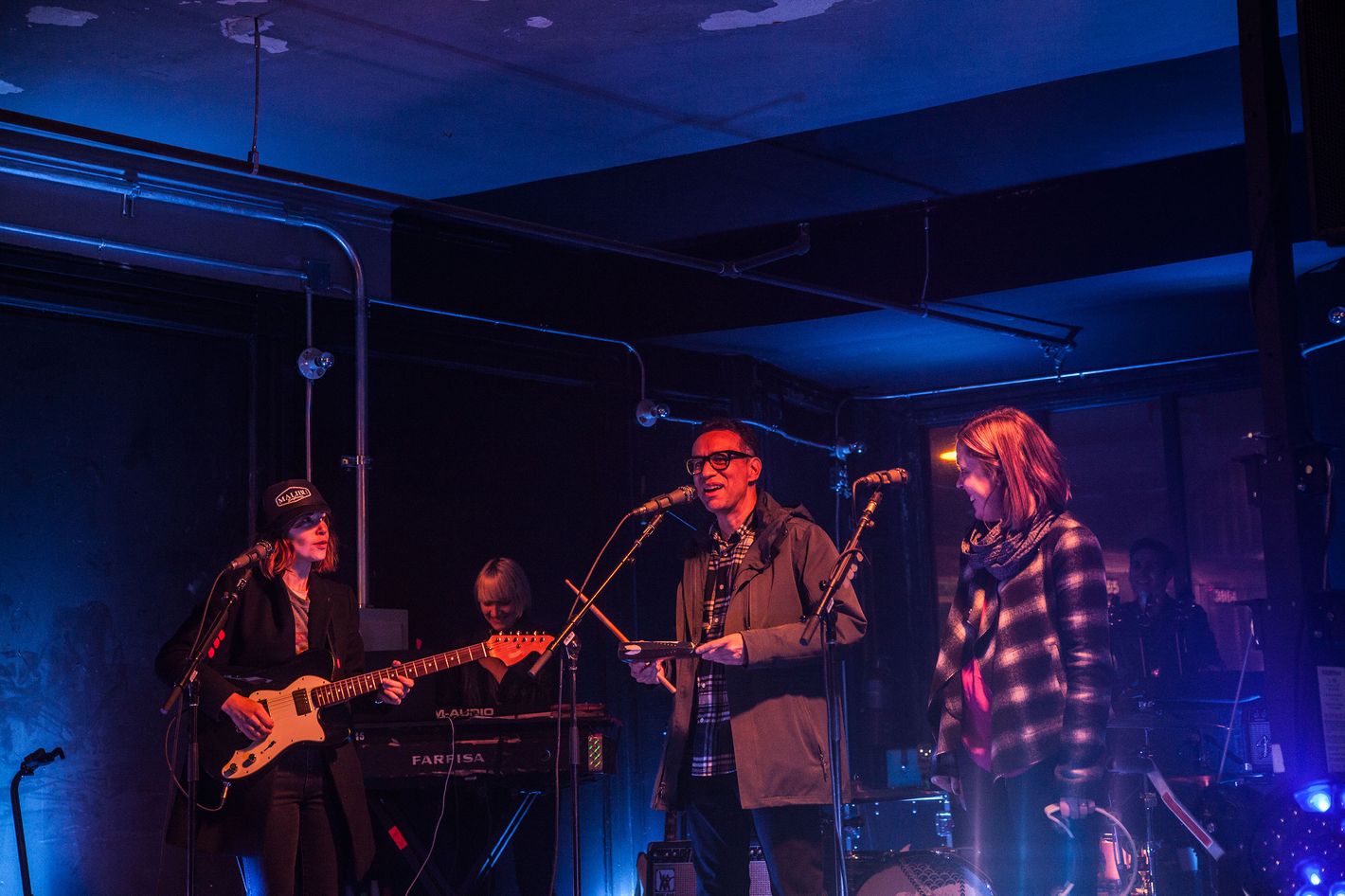 Behind the Scenes With Sleater-Kinney at Brooklyn’s Reopened Market Hotel