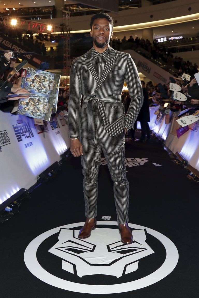 Chadwick Boseman’s Best Red Carpet Looks Over the Years