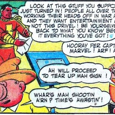 13 Utterly Absurd Panels From the 1940s Captain Marvel Comics ...