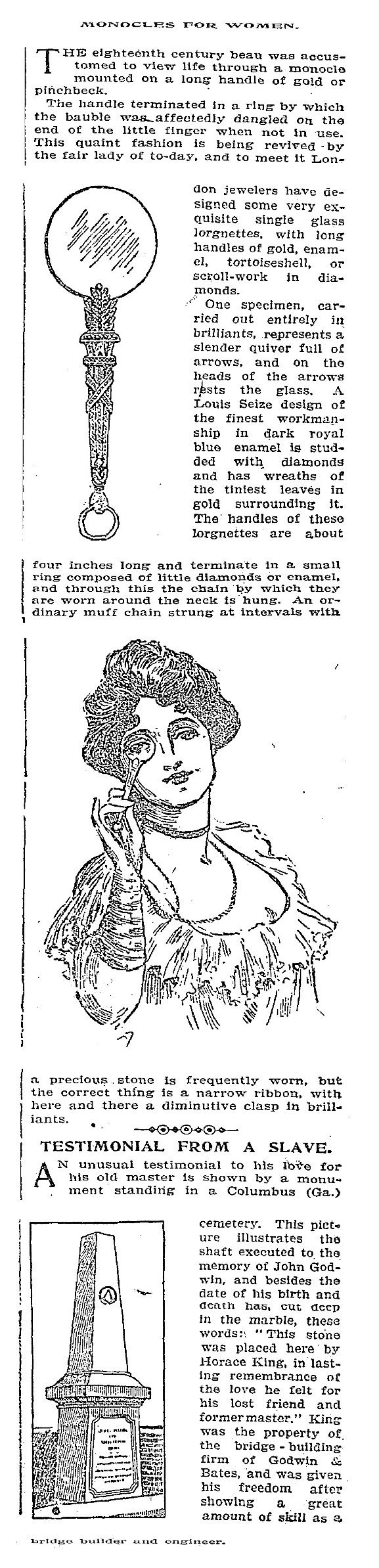 How the New York Times Resurrected the Monocle, Over and Over Again ...