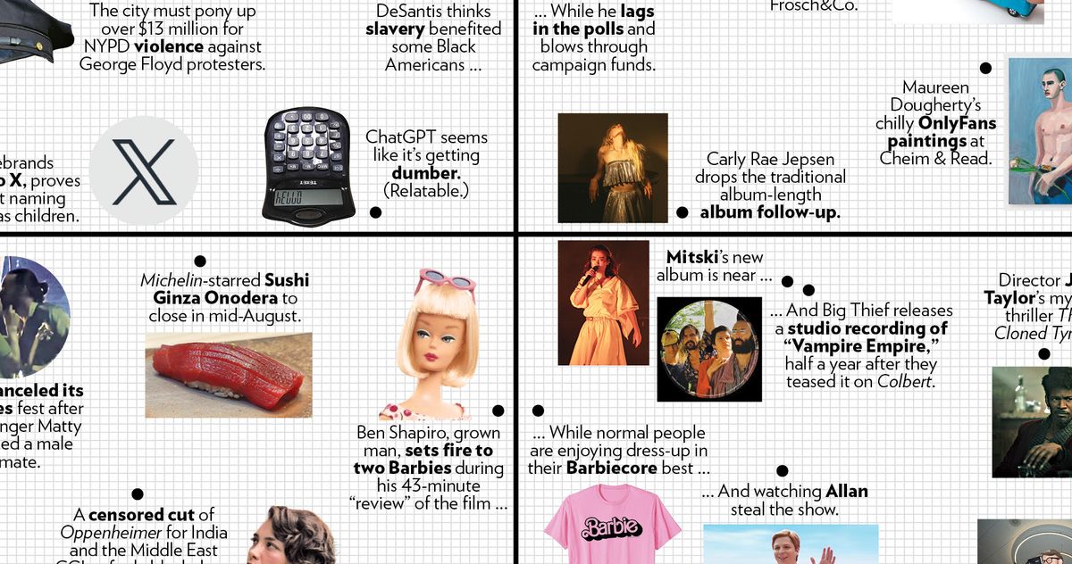 The Approval Matrix: Heat Waves and Allan Barbie Doll Fever