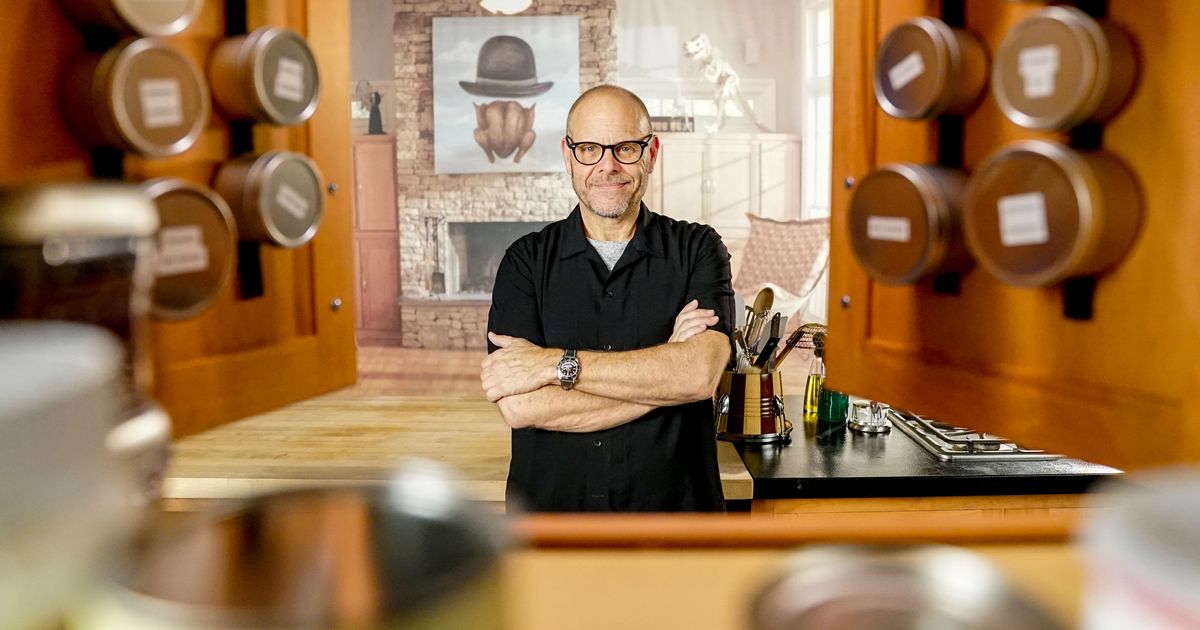Alton Brown on Good Eats: Reloaded and Good Eats Reboot