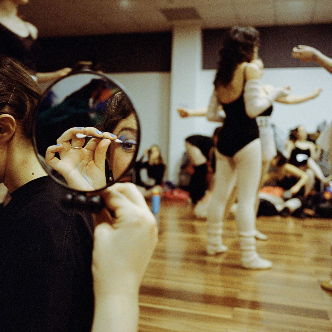 Backstage at the Balletcore Recital