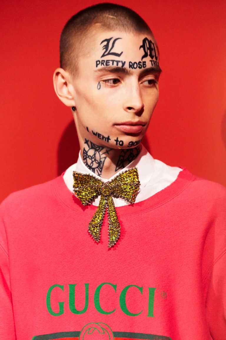 Behind-the-Scenes Pictures From the Gucci Spring 2017 Show