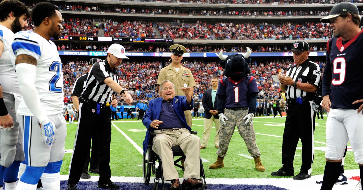 George Bush Sr. Will Do Super Bowl Coin Toss