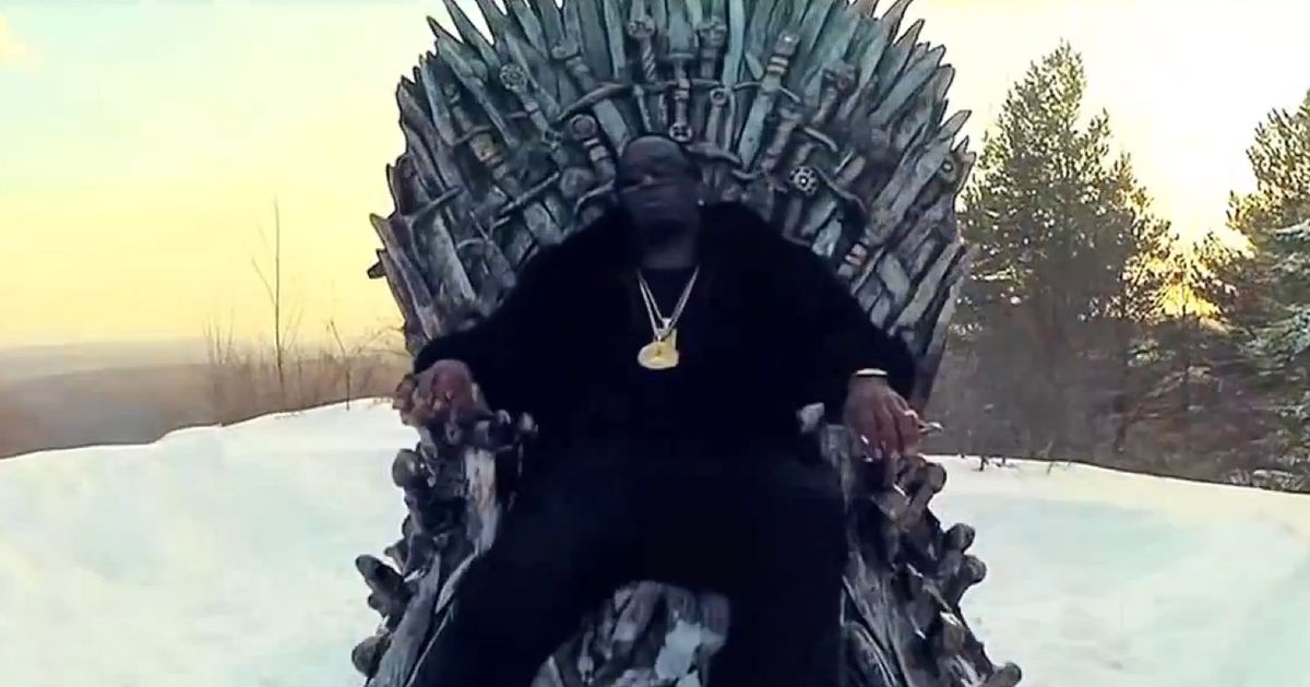 See Puff Daddy Sit on Game of Thrones’ Iron Throne
