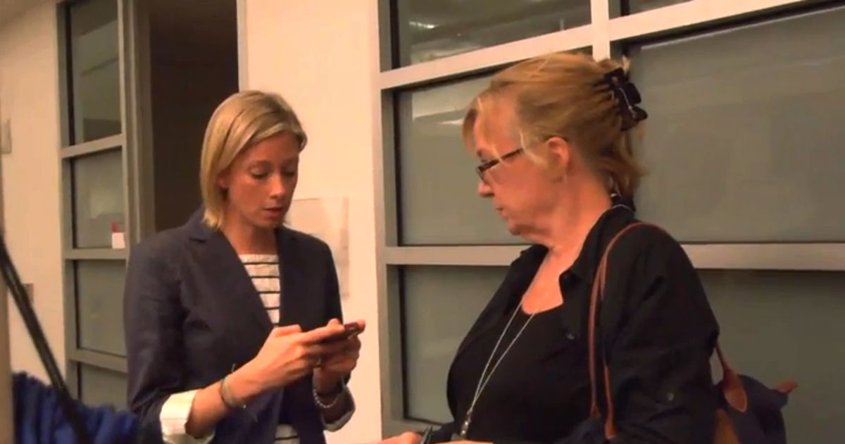 A Glimpse of Anthony Weiner’s Spokesperson, Barbara Morgan, in Action