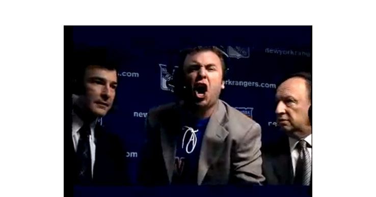 Random Hockey Video of the Day: Bobby Granger at the Mike