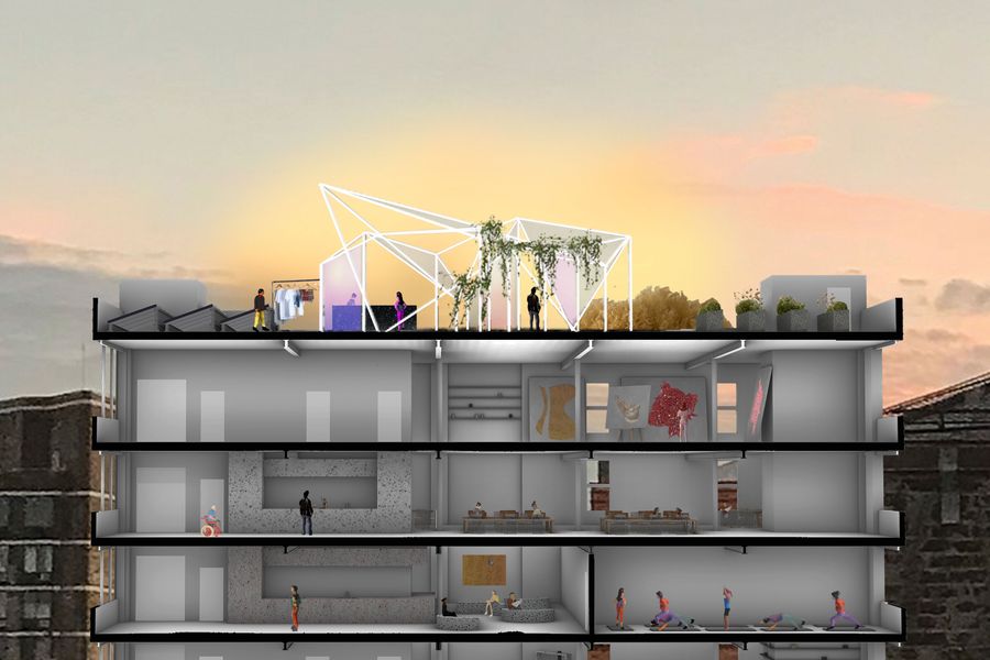 The COVID Memorial Project — BRANDT : HAFERD’s Rooflet