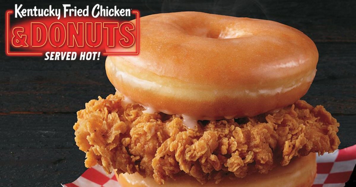 KFC Debuts Sandwich Made of Doughnuts and Chicken