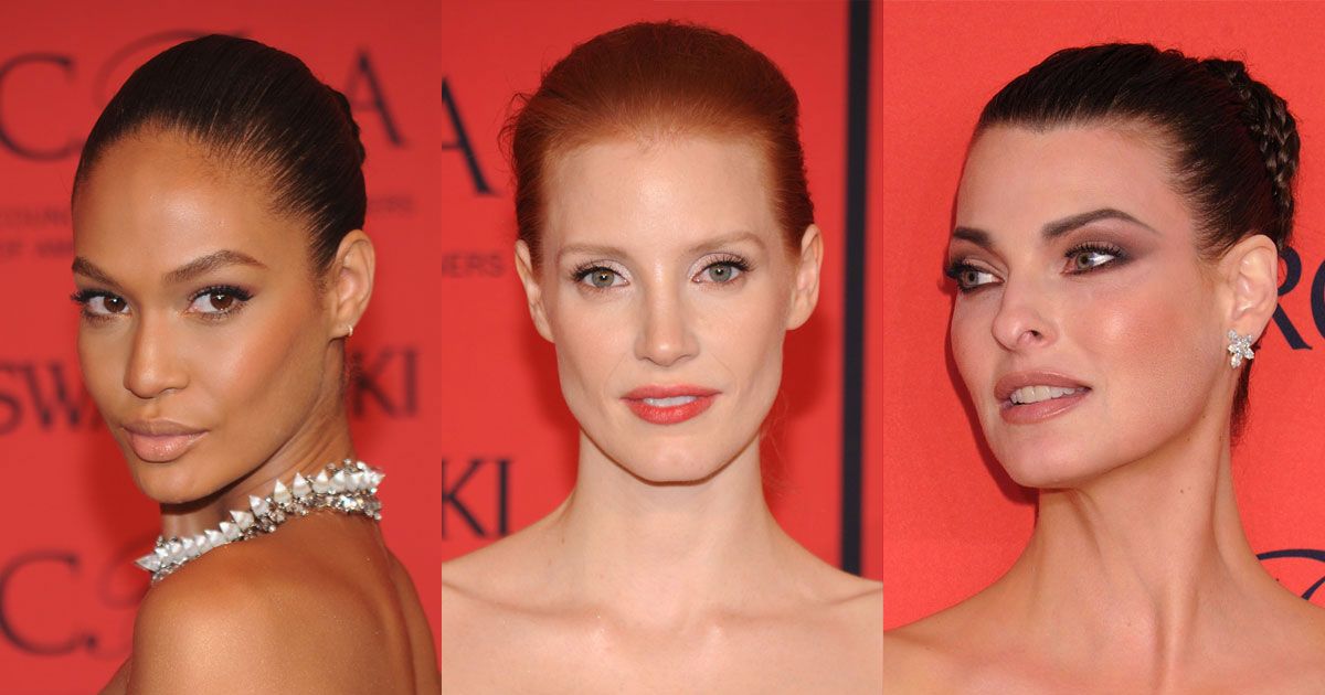 Shellacked Hair Was the Coolest Look at the CFDA